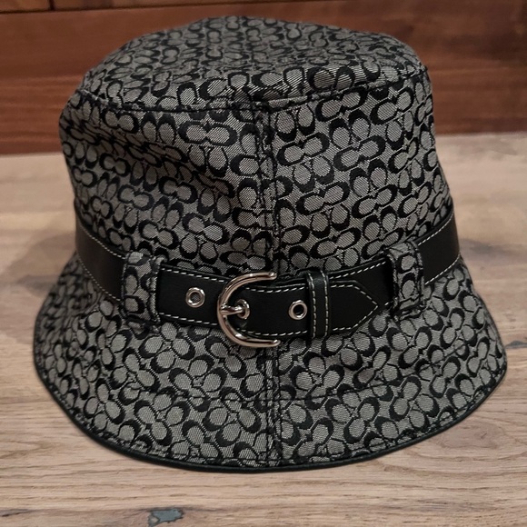 Coach | Accessories | Vintagecoach Bucket Hat Signature C Size Ml Gray ...